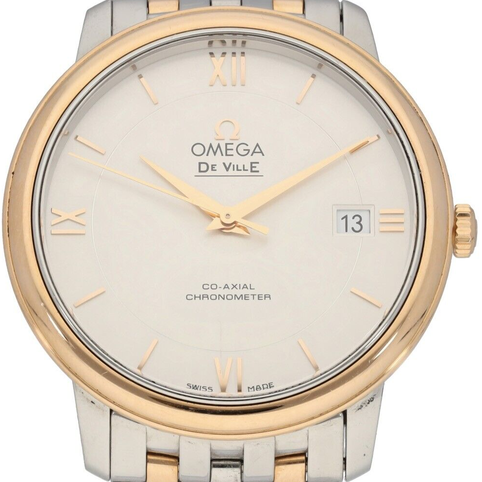 OMEGA Prestige Silver Women's Watch - 424.20.37.20.02.002 for sale ...