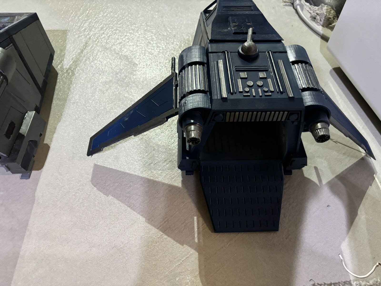 Star Wars Imperial LAAT Dropship from Andor 3d Printed Star Wars Scale ...