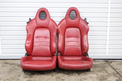 2000 - 2003 Honda S2000 AP1 Red Driver Passenger Seats | eBay