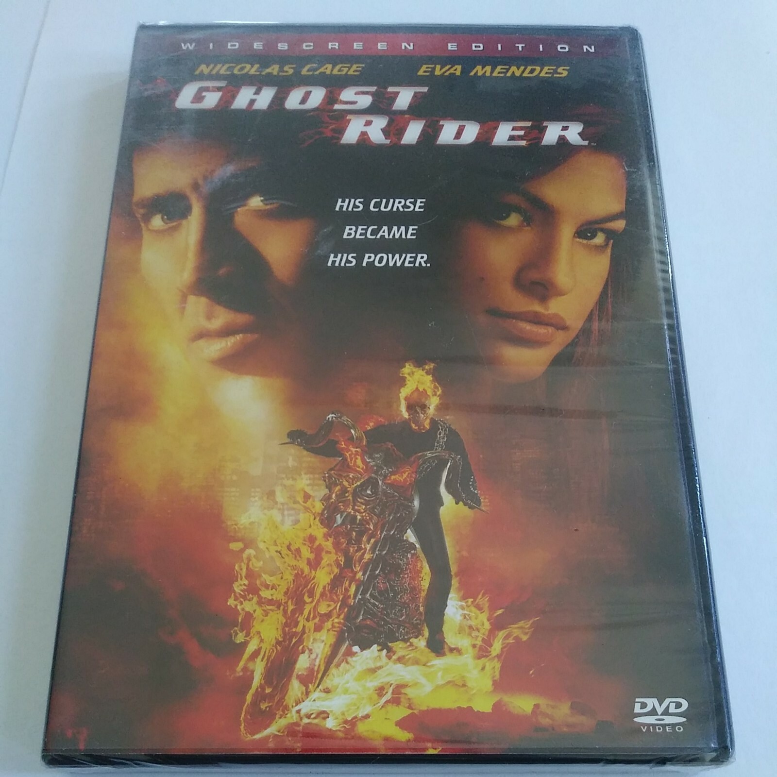 Ghost Rider (DVD, 2007, Widescreen) NEW SEALED Nicholas Cage Eva Mendes ...