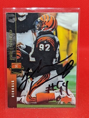PERSONAL AUTOGRAPH signed on card: John Copeland 1994 Upper Deck #300 ...