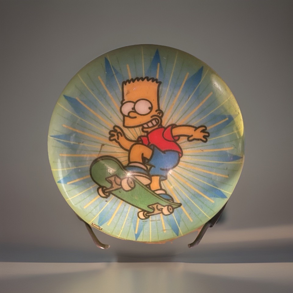 LIMITED EDITION Bart Simpson Bowling Ball The Simpsons Rare Nostalgic ...