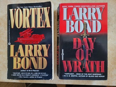 Larry Bond Book Set Day of Wrath & Vortex Paperback | eBay