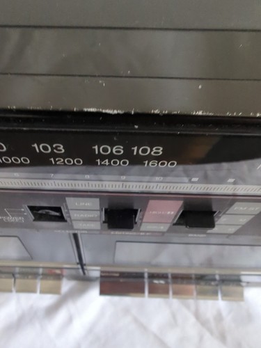 Vtg Panasonic RX-CW26 Boombox Stereo Radio Cassette Player 80s | eBay