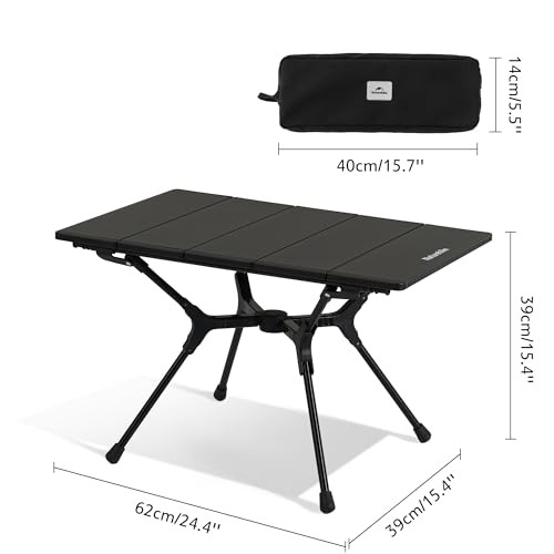 YL01 Portable Camping Table, Lightweight Folding Backpacking Table for ...
