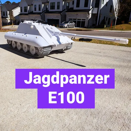 1/16 3d printed RC tank German Jagdpanzer E100 | eBay
