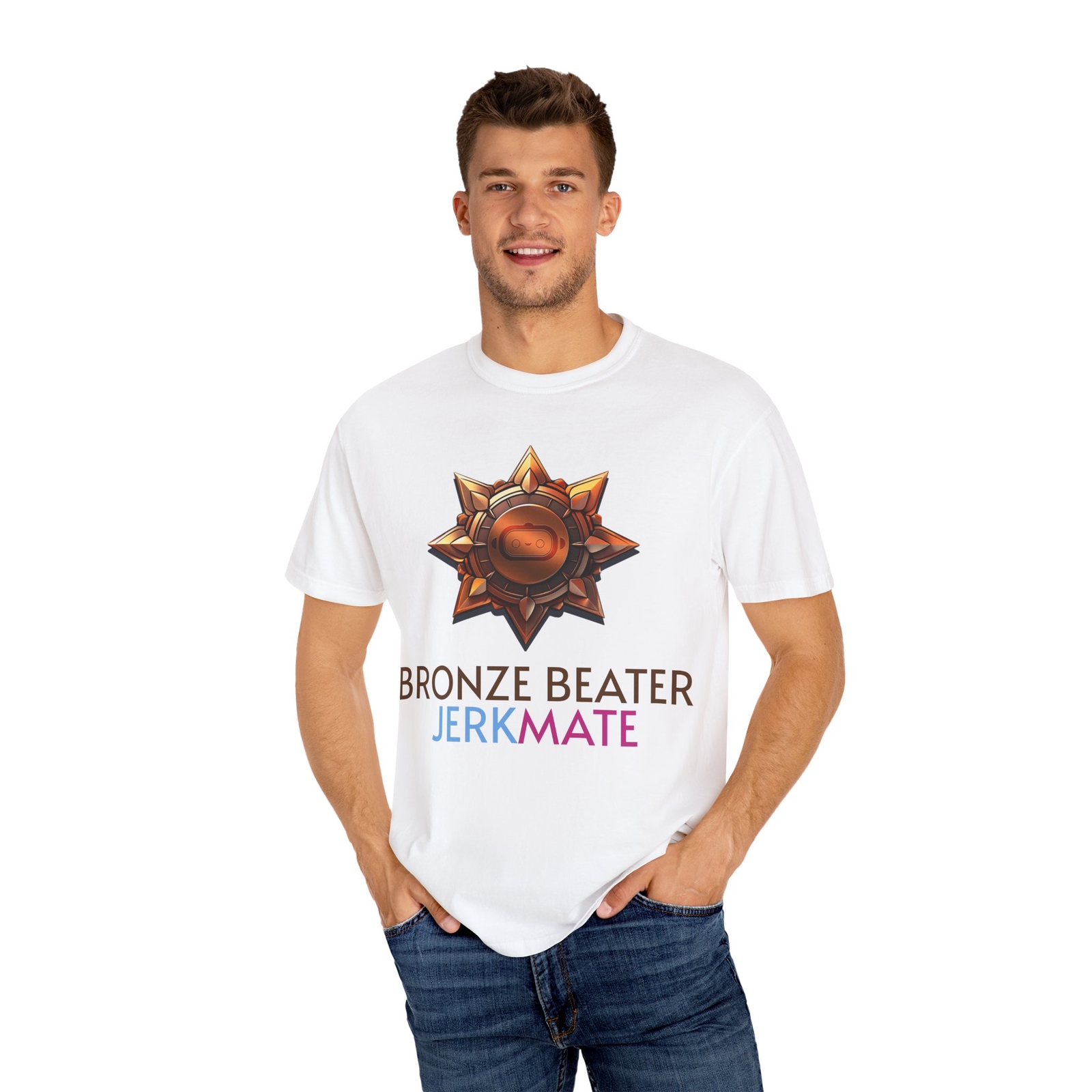 Ranked Jerkmate Bronze Beater Meme T-Shirt | eBay