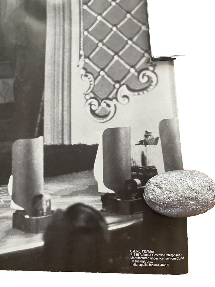 1985 Abbott And Costello Who's On 1st Skit Poster #132 32"X21" Vintage ...