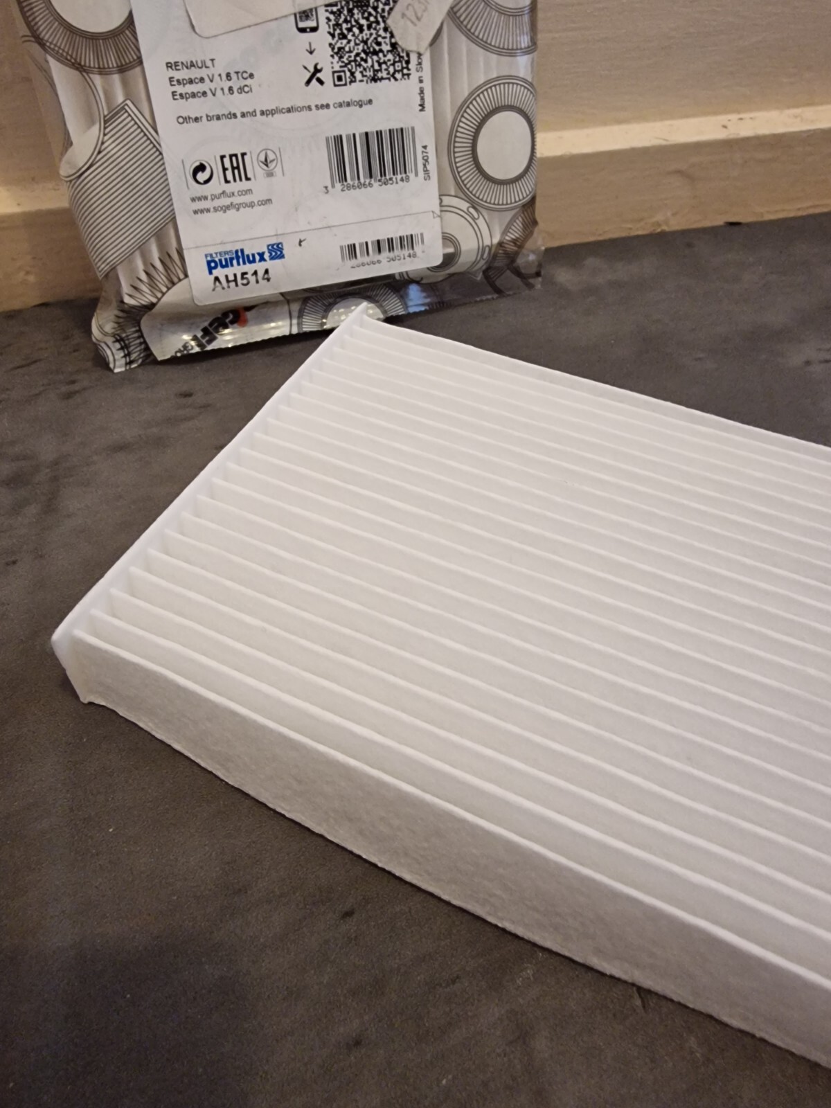 Pollen / Cabin Filter fits RENAULT ESPACE Mk5 1.6 2.0 15-23 AH514 ...