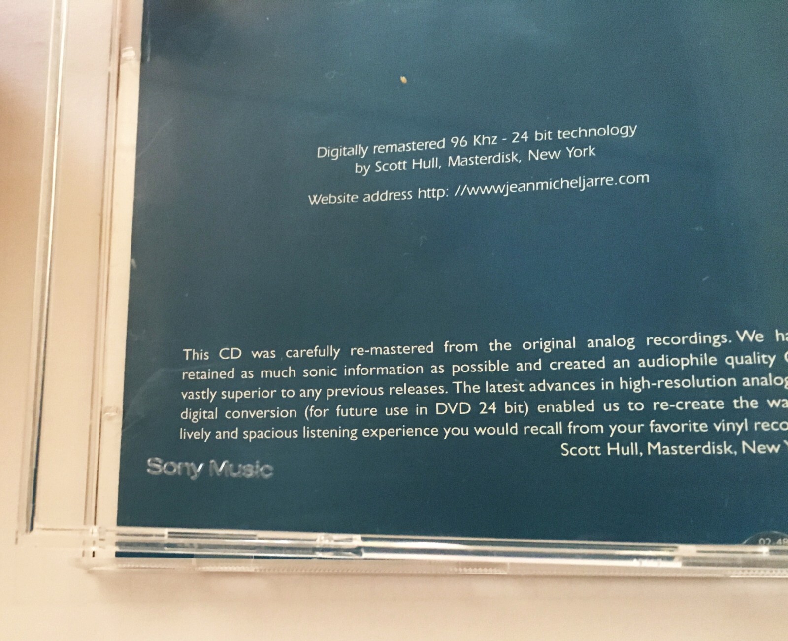 JEAN MICHEL JARRE Revolutions CD album +Hype sticker 24-Bit Remaster ...