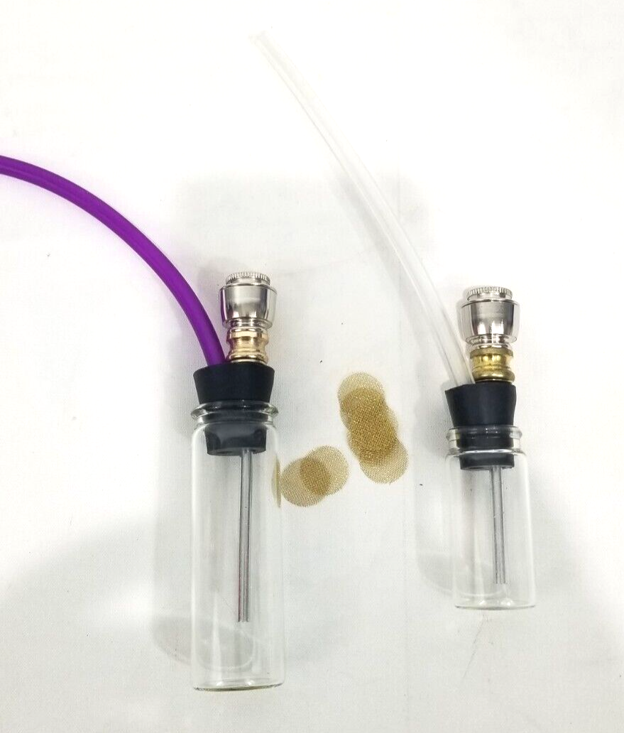 SET OF 2 water smoking pipe minnows with screens | eBay