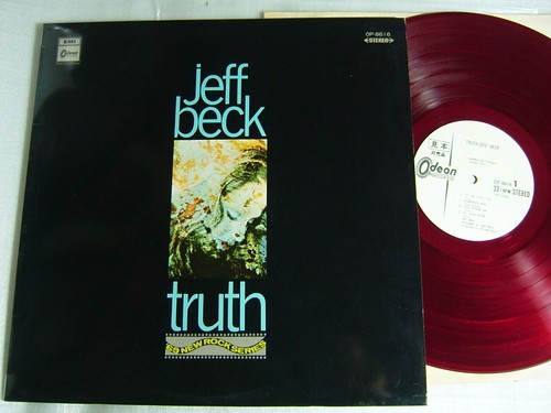 PROMO WHITE LABEL RED VINYL / JEFF BECK TRUTH / JAPAN ot | eBay