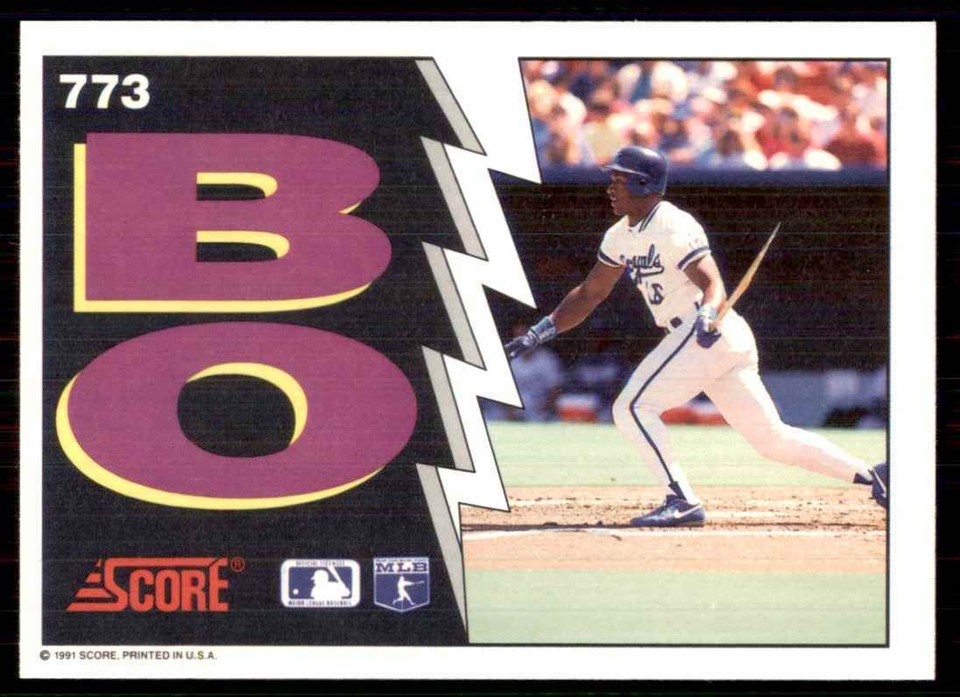 1991 Score Bo Breaker #773 Bo Jackson Kansas City Royals | eBay