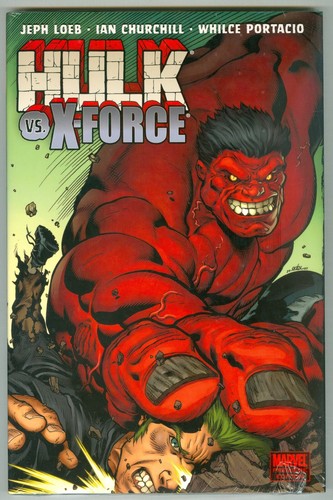 Hulk vs X-Force HC Loeb Portacio NEW! | eBay