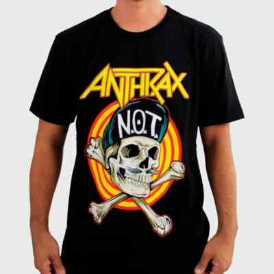 Official Licensed T-Shirt Anthrax Not Man | eBay