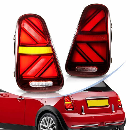 LED Tail Lights For 2001-2006 BMW Mini Cooper R50 R52 R53 Rear Lamps w ...