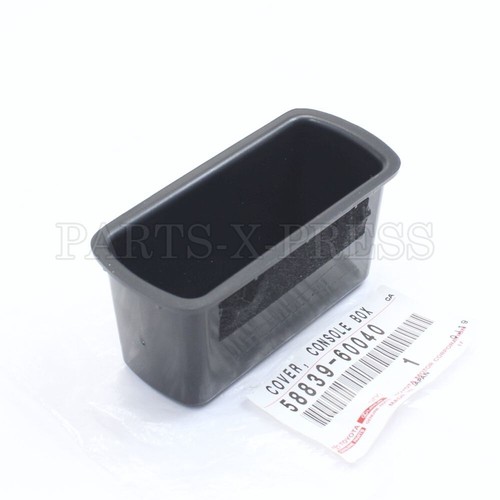 GENUINE OEM TOYOTA LAND CRUISER LEXUS GX470 CONSOLE BOX HOLE POCKET ...