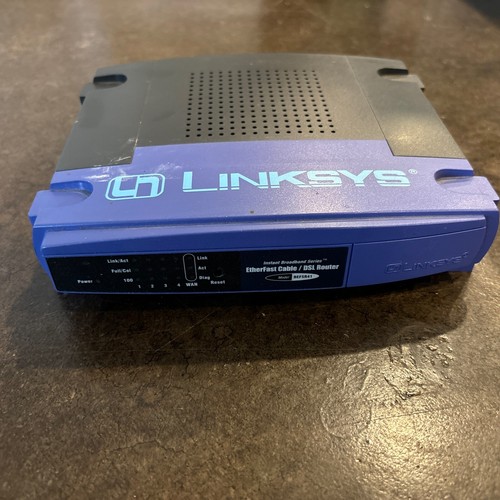 Linksys 4-Port 10/100 Wired Router (BEFSR41 v2) | eBay