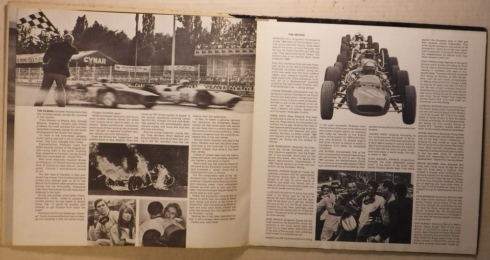 GRAND PRIX / ORIGINAL SOUNDTRACK / MGM IE 8 STEREO GATEFOLD LP | eBay