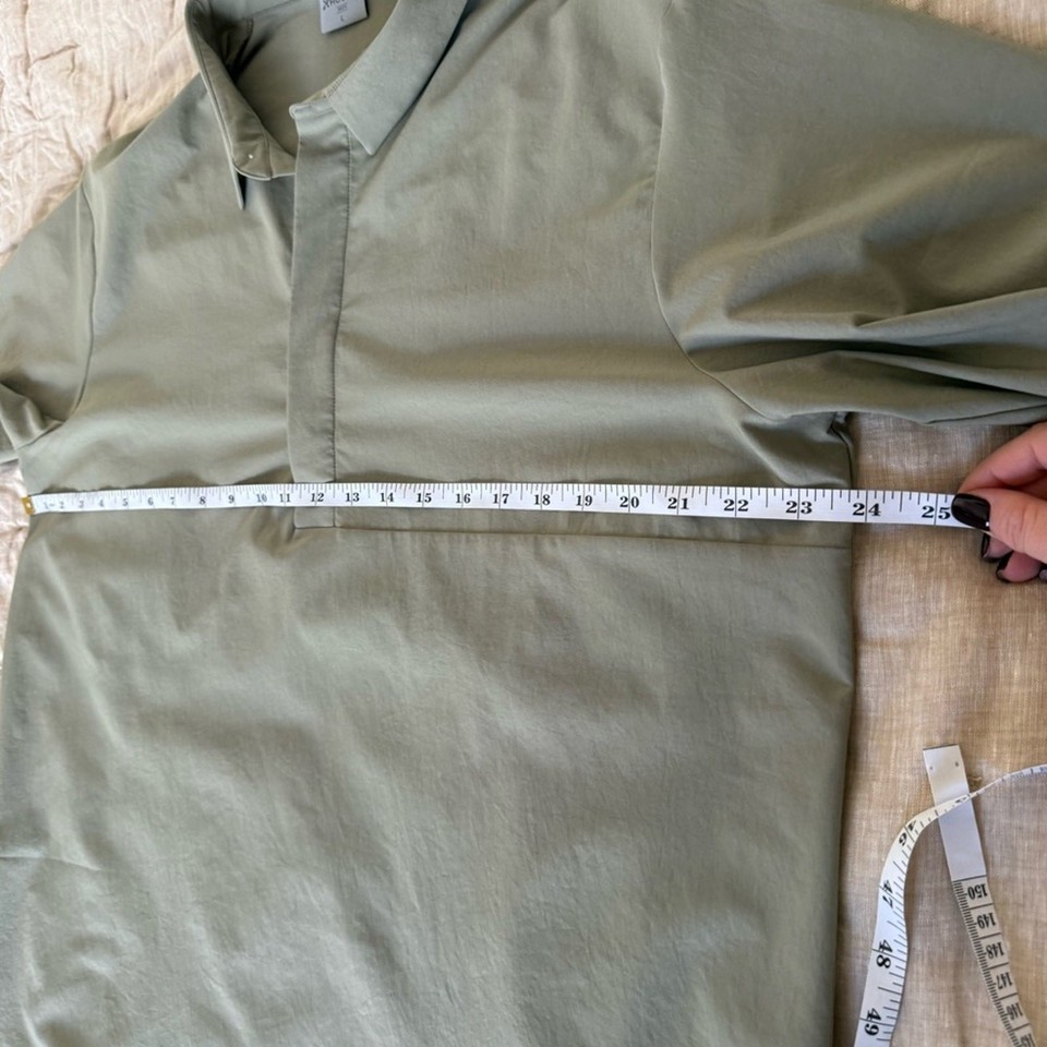 HOUDINI cosmo shirt in sage green Size Large | eBay