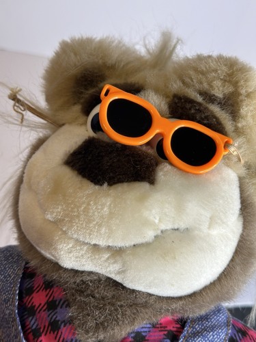 Vintage 1997 Real Talkin' Bubba Talking Plush Bear Not Tested 18" Tyco ...