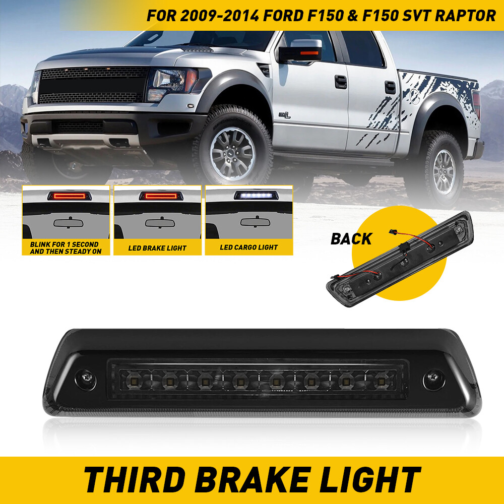 For 09-14 Ford F150 &F150 SVT Raptor Third Brake Stop Light F1 Style ...