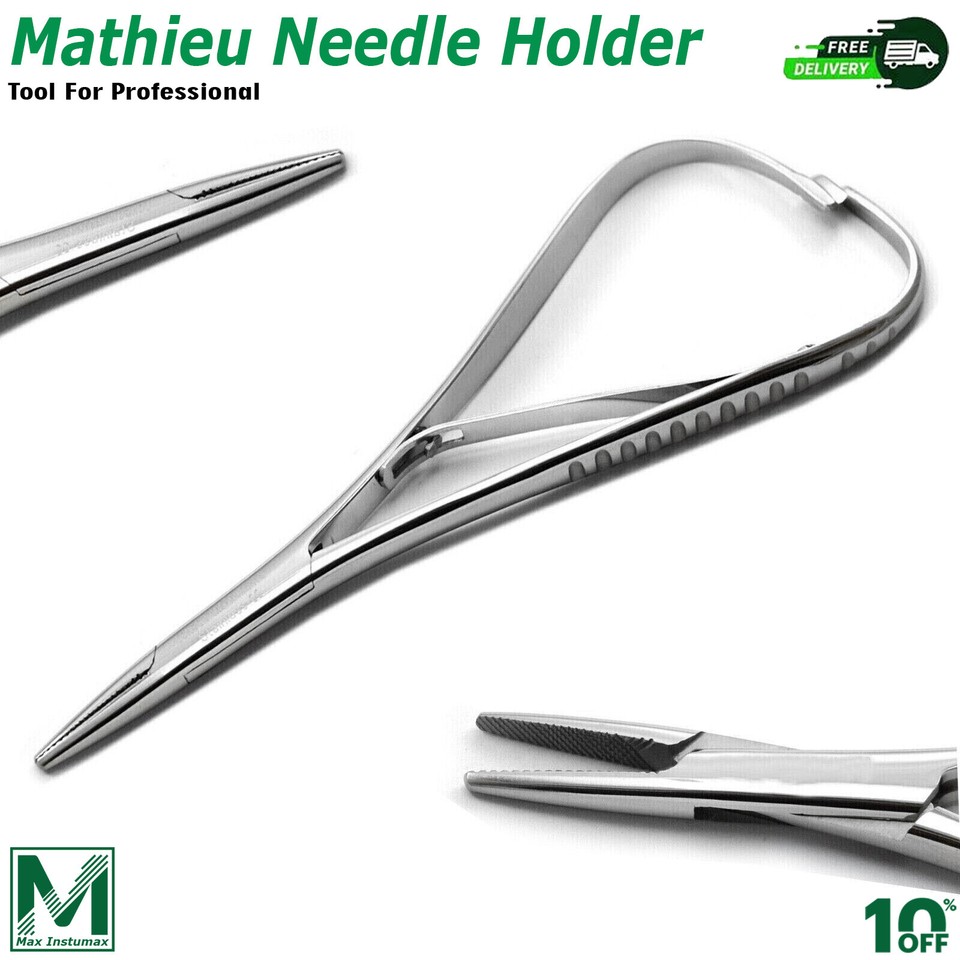Orthodontic Mathieu Ligating Pliers Narrow Slim Line Hook Needle Holder ...