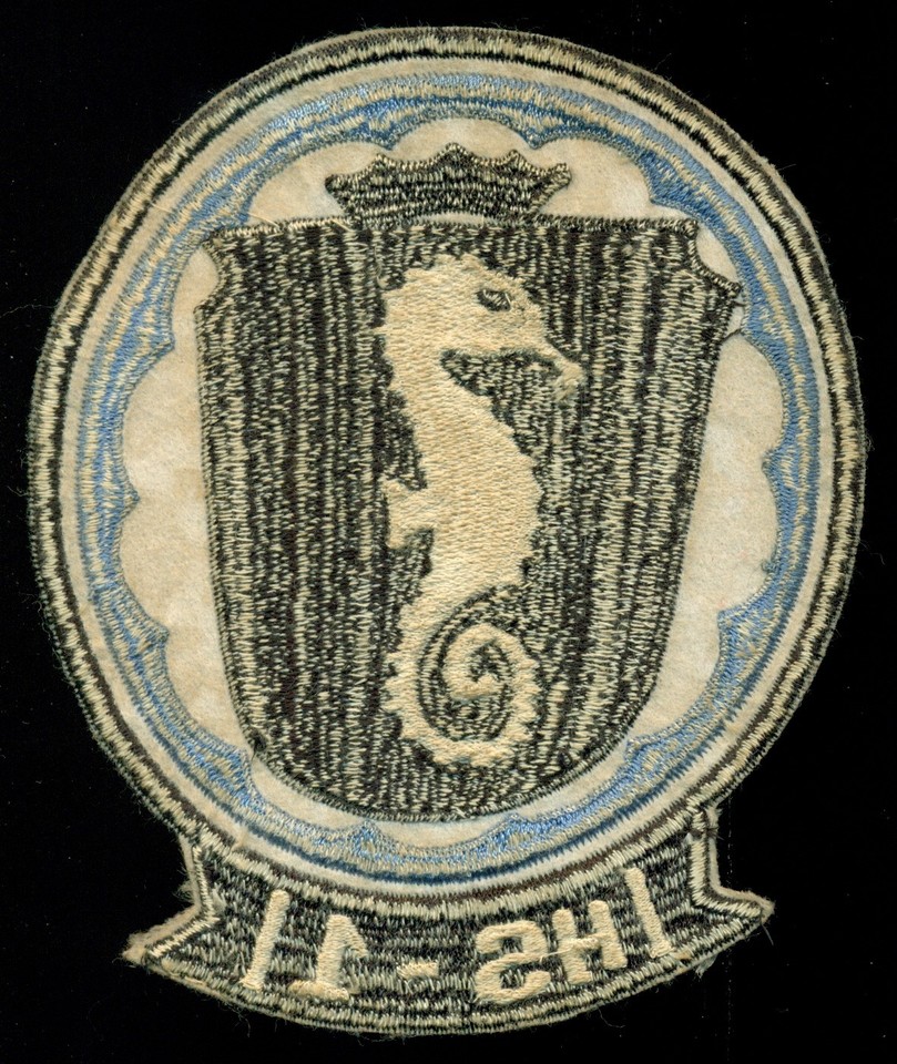 USN Naval Helicopter HS-1 Squadron Patch N-7 | eBay