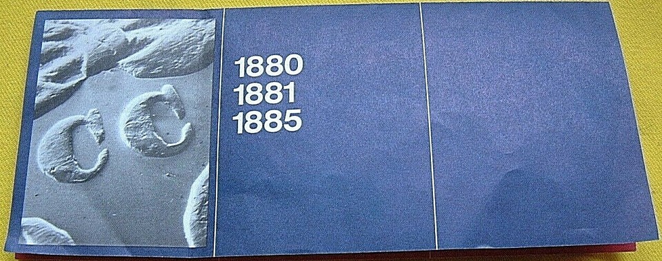 1880-CC, 1881-CC, 1885-CC GSA SALES PAMPHLET FROM OCTOBER 1973 - VERY ...