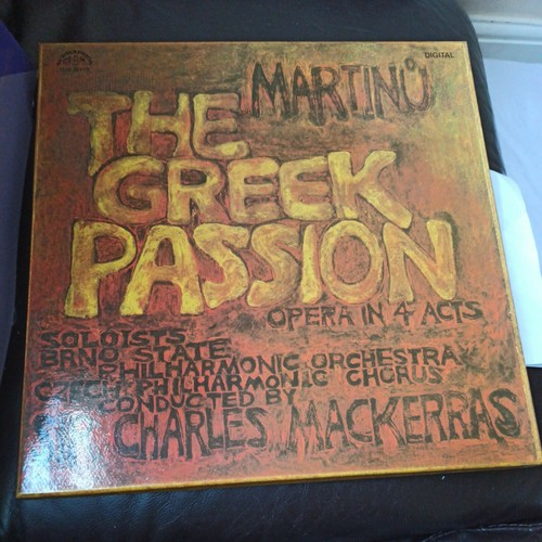 2 X Box Set Martinu The Greek Passion Mackerras 1116 3611/12 Vinyl ...
