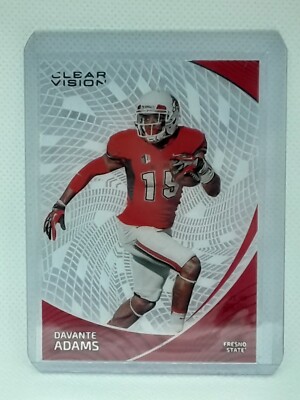 Davante Adams 2023 Chronicles Clear Vision Draft - #21 - Fresno St ...