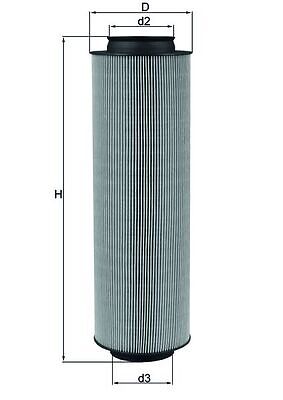 MAHLE LX 791 Air Filter for sale online | eBay