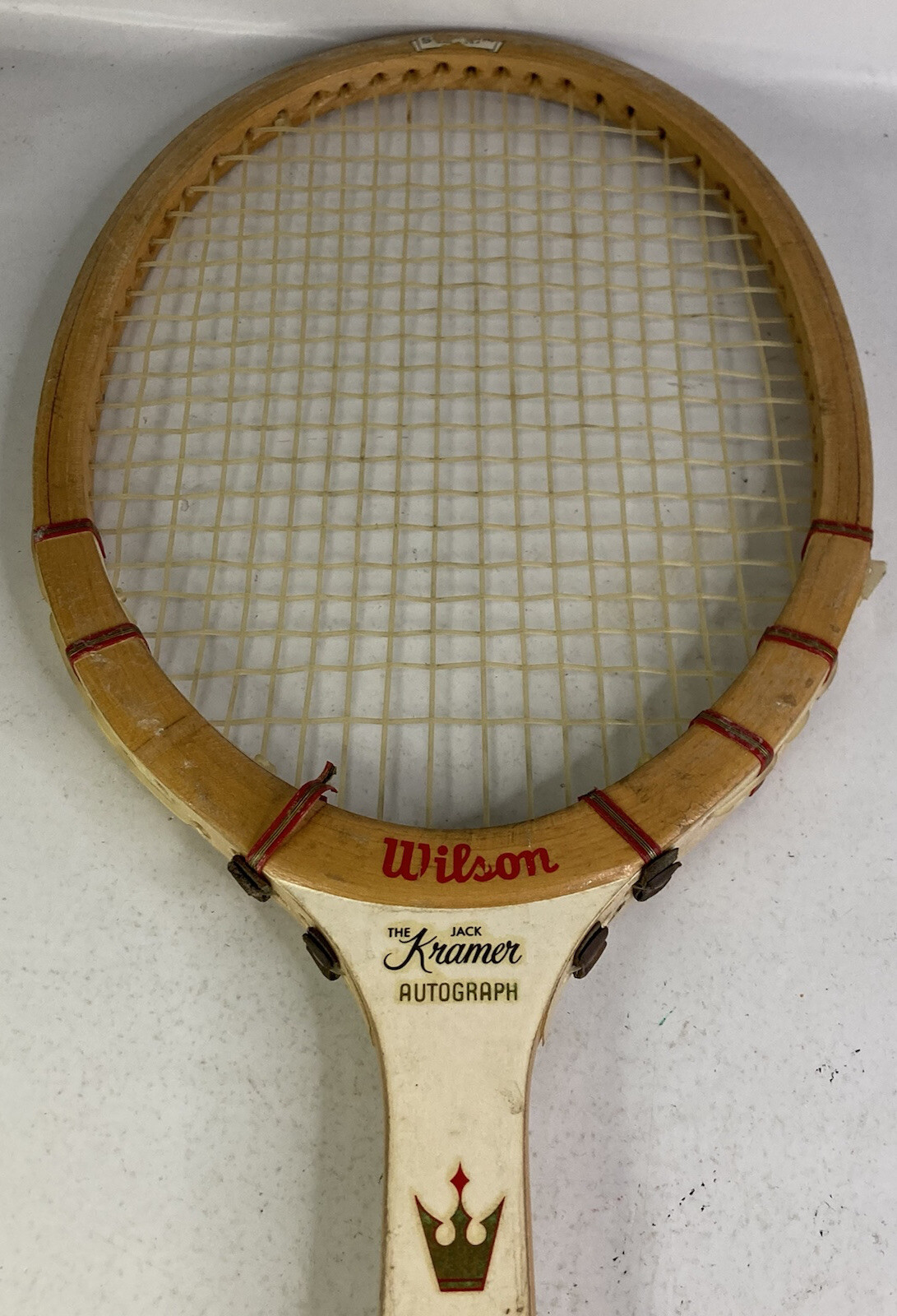 Used Vintage Wilson Jack Kramer Autograph Midsize Tennis Racket 4 3/8 L ...