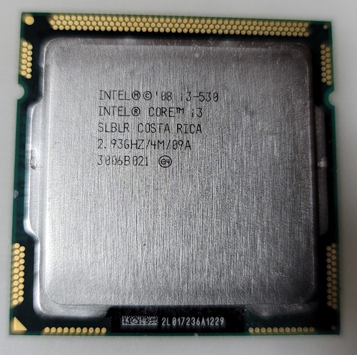Lot of 5 Intel Core i3 (1)-540 3.06GHz (4)-530 2.93GHz Dual Core CPU ...