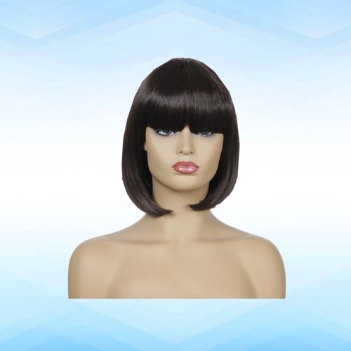 Funny Wigs for Women Party with Bangs Woman Short Straight Fake Hair | eBay