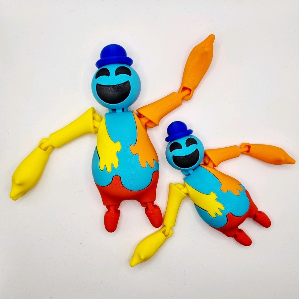 Doey The Dough man - Poppy Play time Inspired 3D Printed Flexi Toy ...