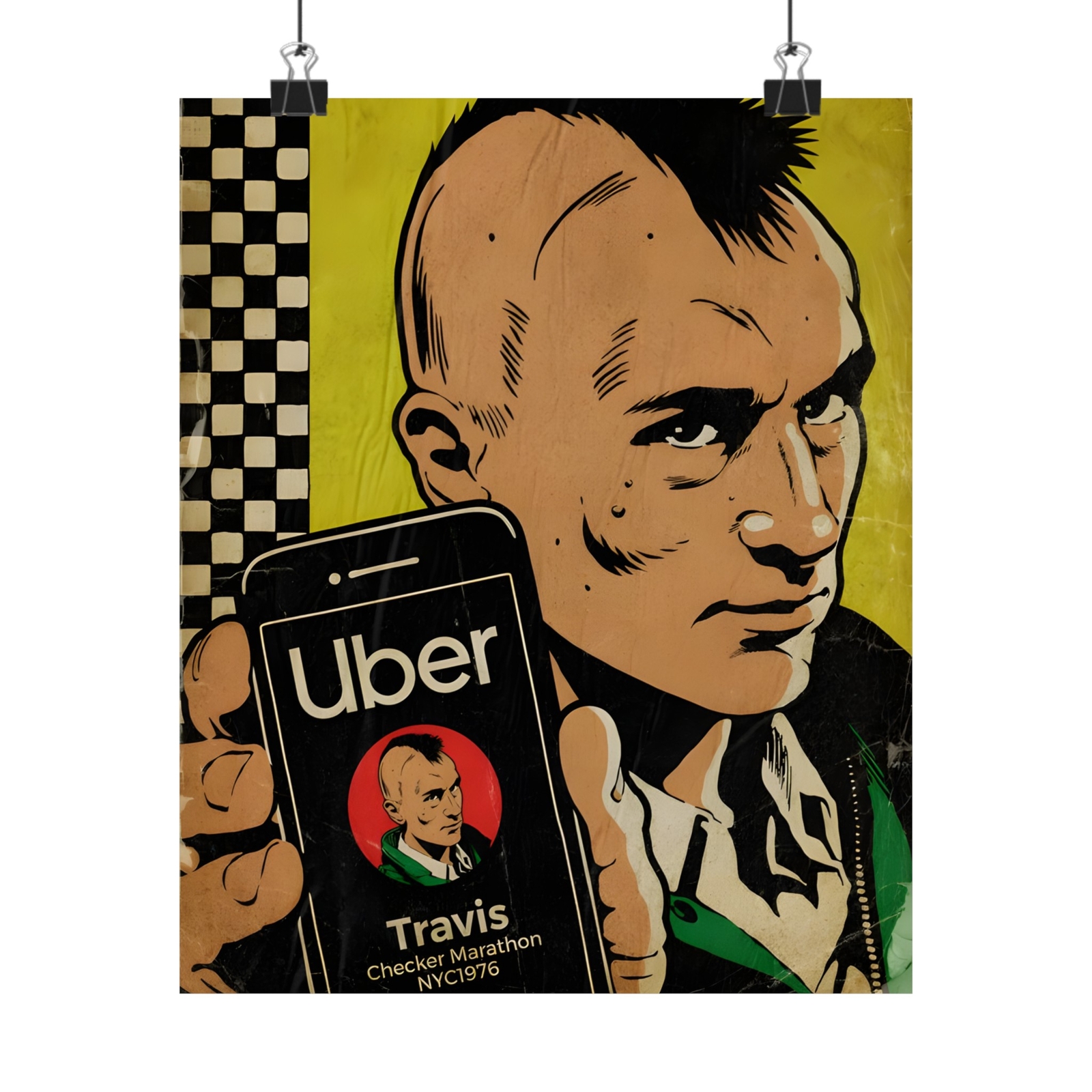 Taxi Driver 1976 Uber Rolled Posters Worldwide fast shipping Robert Di Nero | eBay