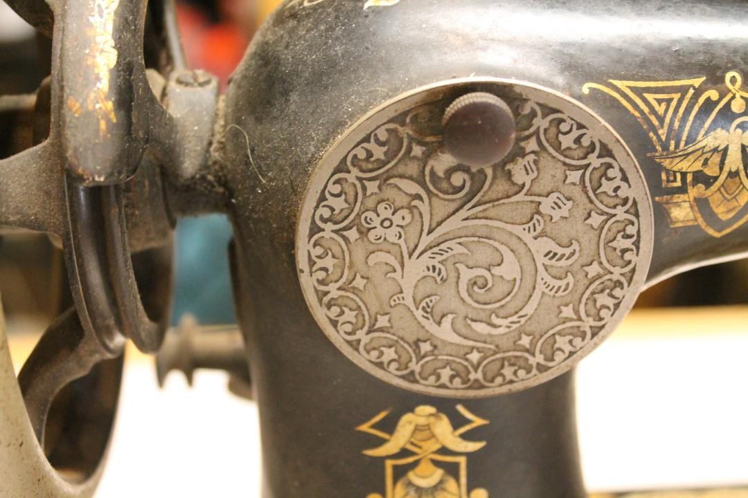 Antique 1890's Singer Sewing Machine Egyptian Sphinx | eBay