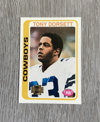 2001 NFL Topps Archives Reprints | Tony Dorsett | #79 | Dallas Cowboys ...