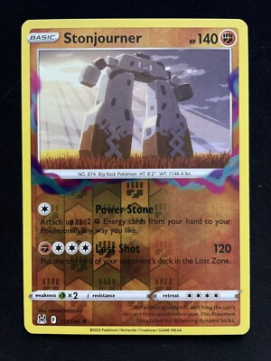 Stonjourner Reverse Holo Pokemon TCG Card 111/196 | eBay