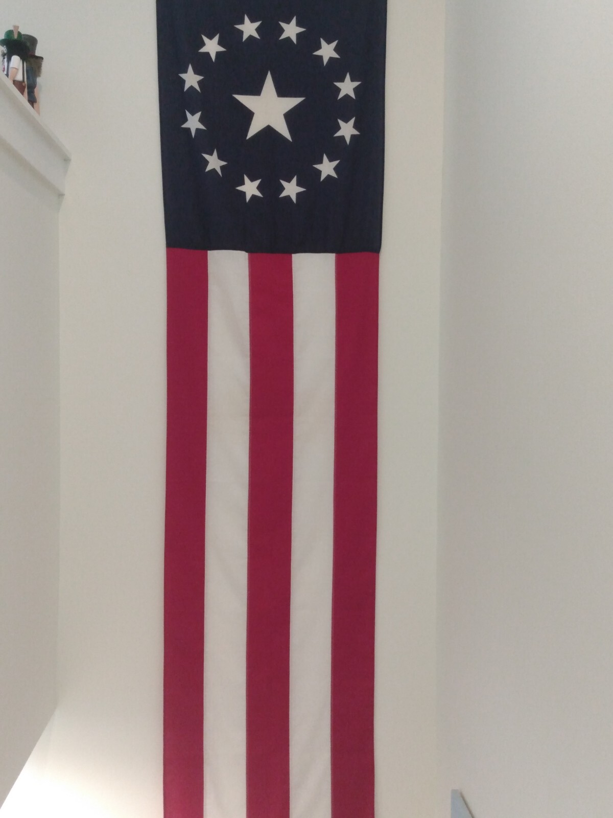 Vintage Annin Reliance Colonial Banner 23" x 94", 13-Star, 100% Cotton ...