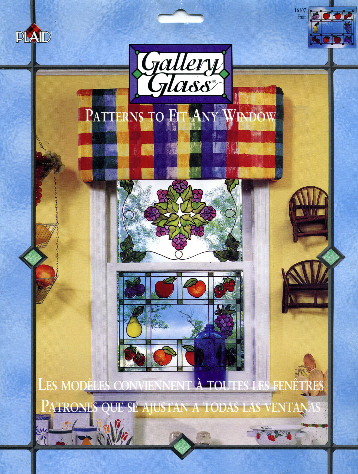 PLAID Gallery Glass Patterns to fit any Window (Patterns & Instructions ...