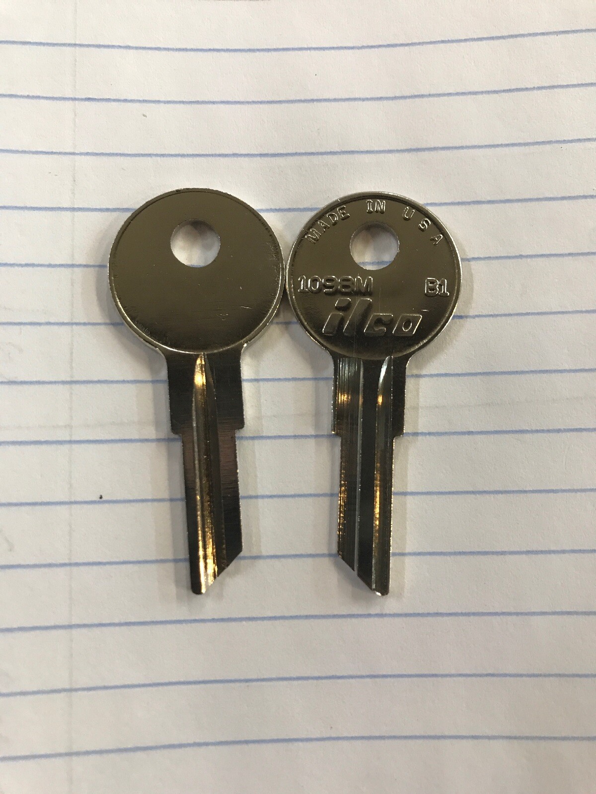 Ilco 1098M/B1 Key Blank | eBay