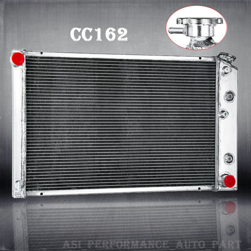 162 4 Row Aluminum Radiator For 1980-87 Chevy C10 Camaro/ Buick Century ...