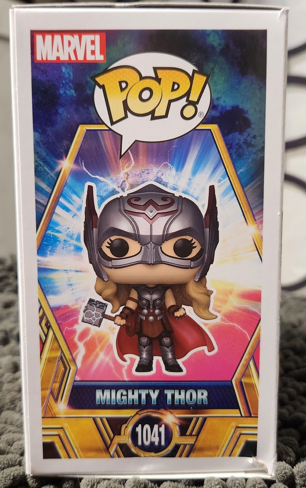 Funko Pop! Thor: Love and Thunder - | Mighty Thor | #1041 w/Soft ...