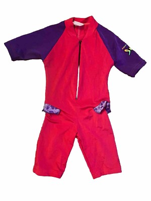 Radicool Skins Girls 100+ SPF Sun Protection Romper Rash guard Swimsuit ...