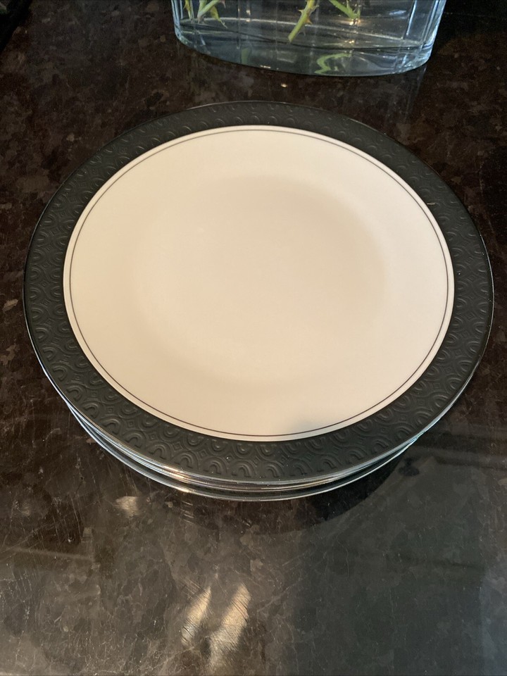 Vintage Franciscan Masterpiece China - MIDNIGHT MIST Dinner Plate Set ...