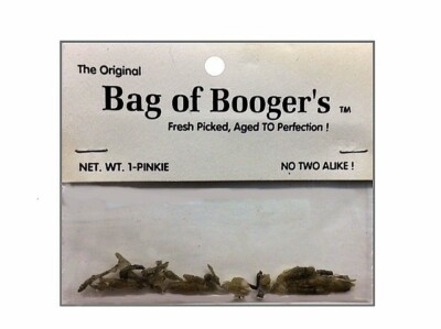 Gags & Tricks! Bag of Booger's "Fresh Picked, Aged to Perfection!" Made ...
