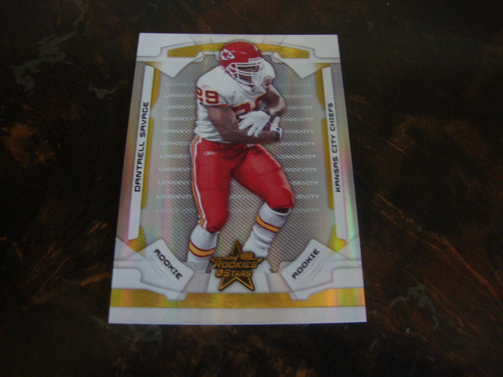 2008 Leaf Rookies & Stars - Rookie Dantrell Savage #130 Longevity ...