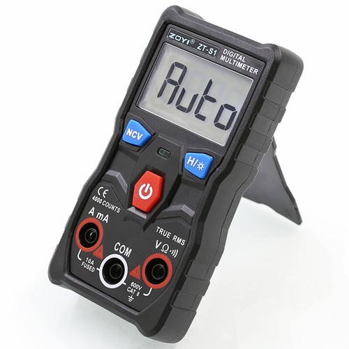 Digital LCD Multimeter Tester Ammeter DC AC OHM Auto Range ZT-S1,ZT-C1 ...